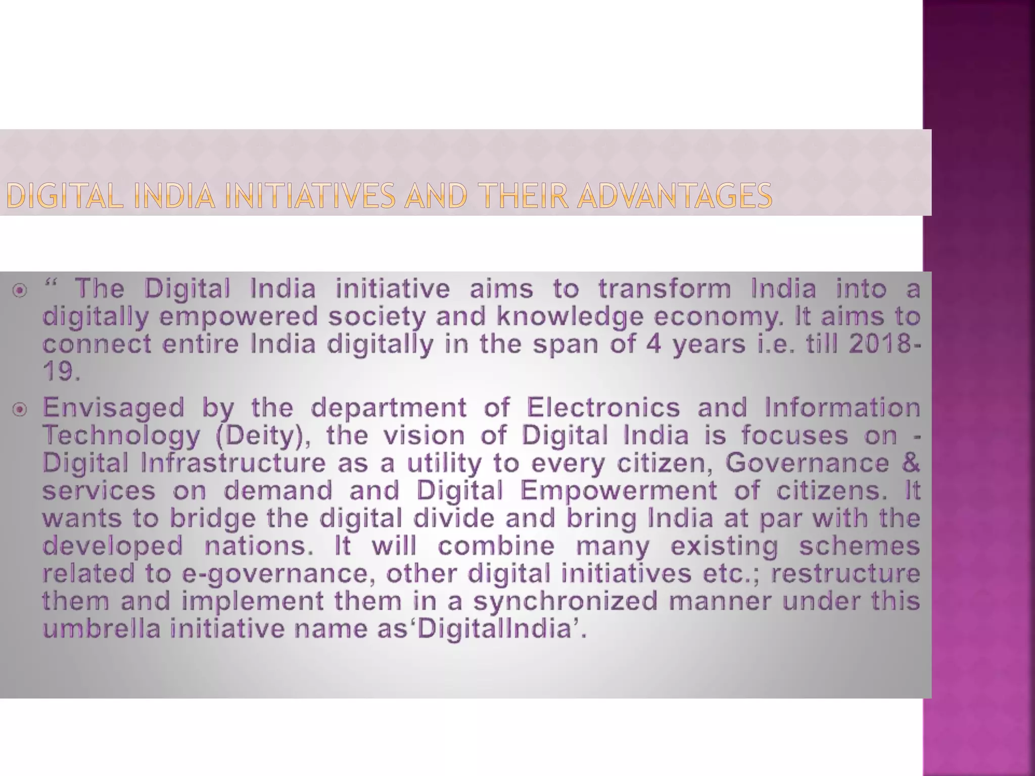 Digital india | PPTX