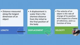 Basic Terminologies of Engineering Mechanics | PPTX