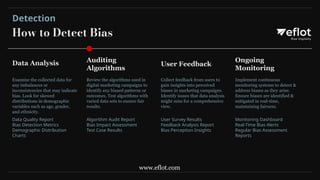 Identify & Eliminate: Dismantling Bias in Your Digital Marketing Strategy Eflot | PPT