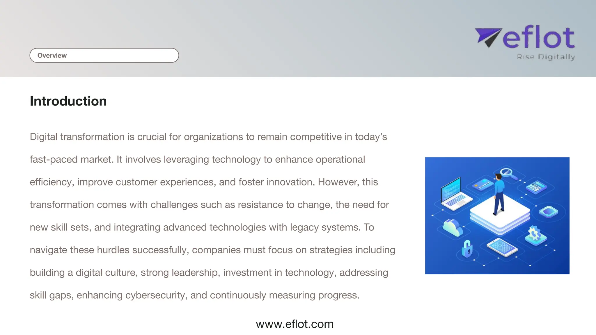 Strategies for Successful Digital Transformation Eflot | PPT
