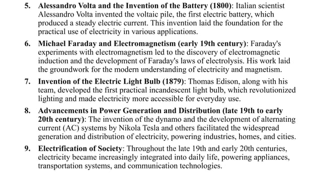 History of electrical engineering and etc.pptx | Technology Industry ...