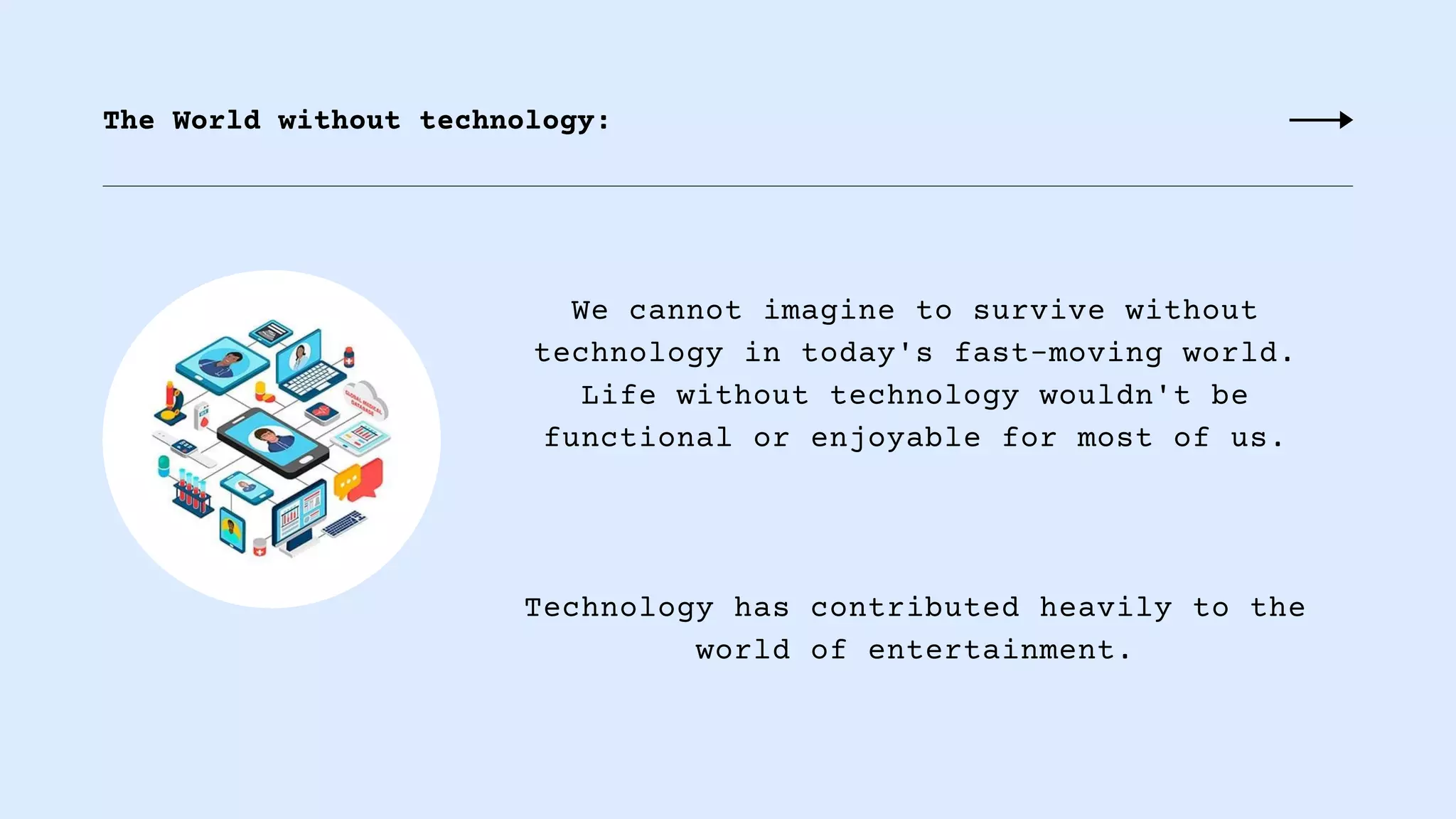 World is nothing without technology | PDF