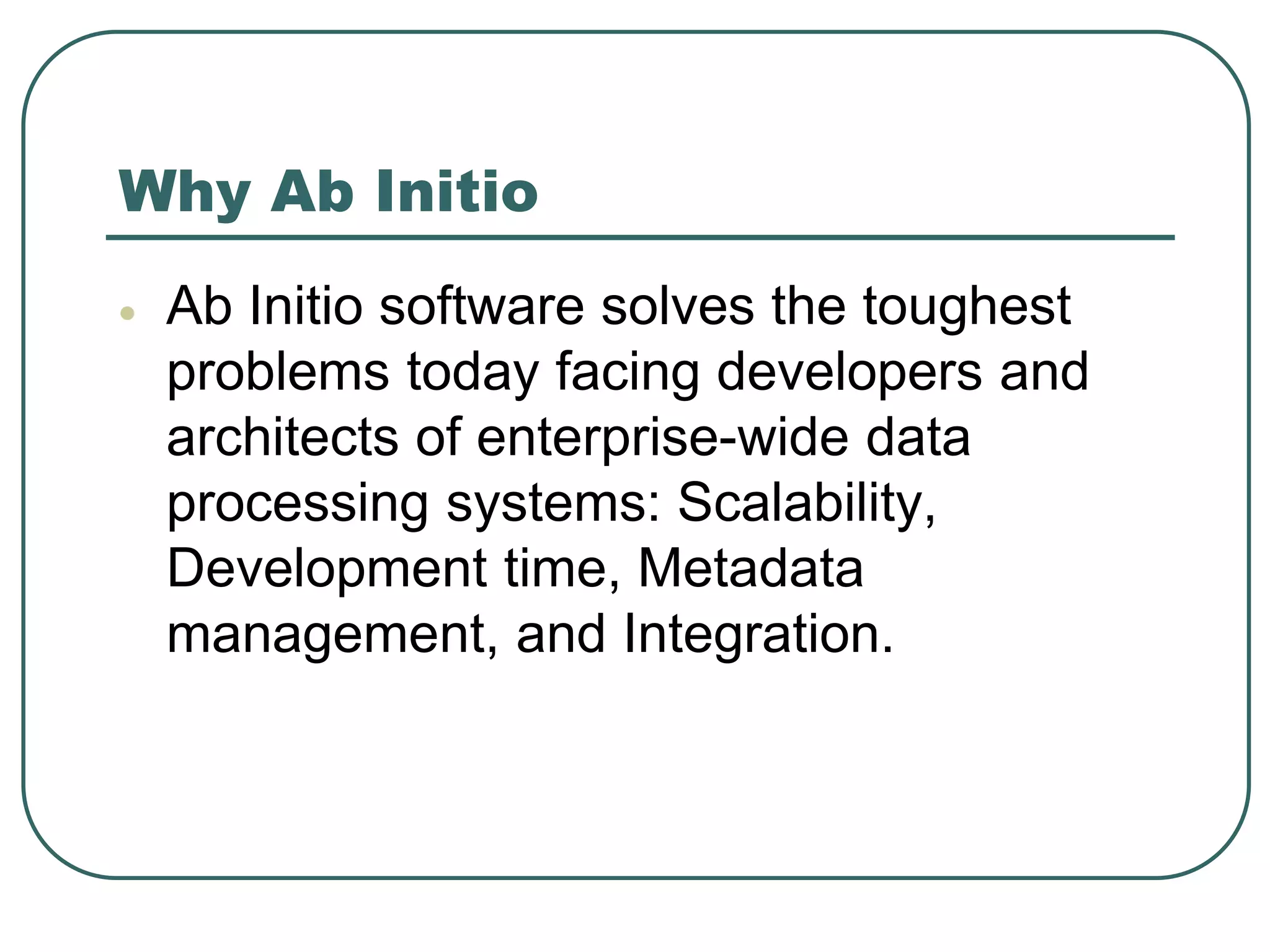 Ab initio beginner's course topic 1 | PPT