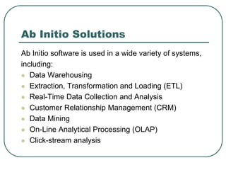 Ab initio beginner's course topic 1 | PPT