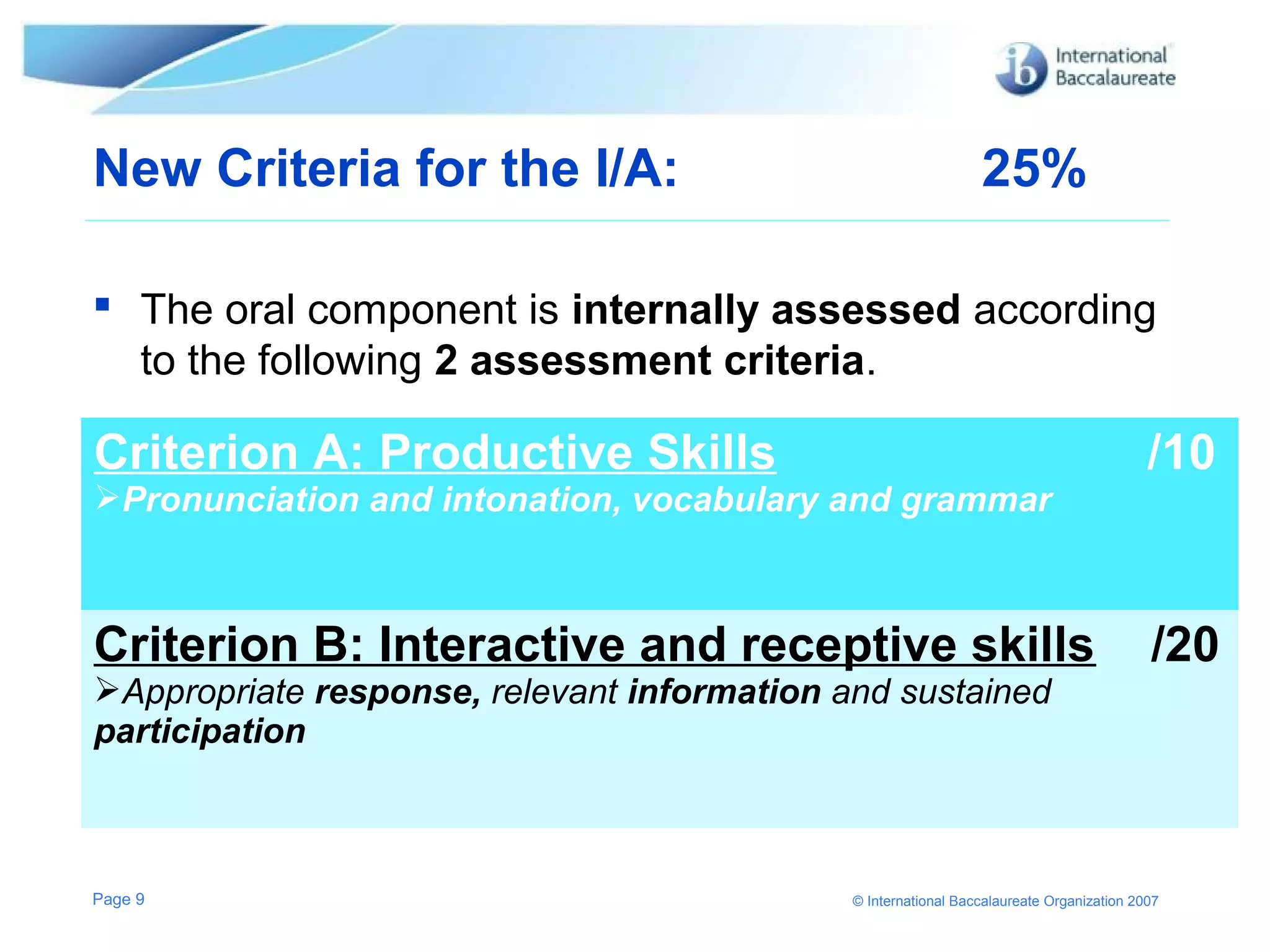 Ab initio individual oral | PPT