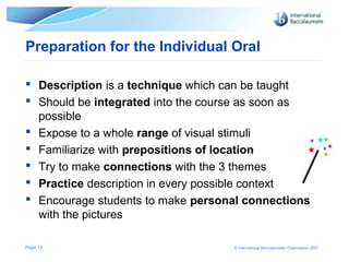 Ab initio individual oral | PPT
