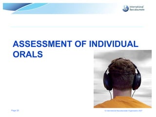 Ab initio individual oral | PPT