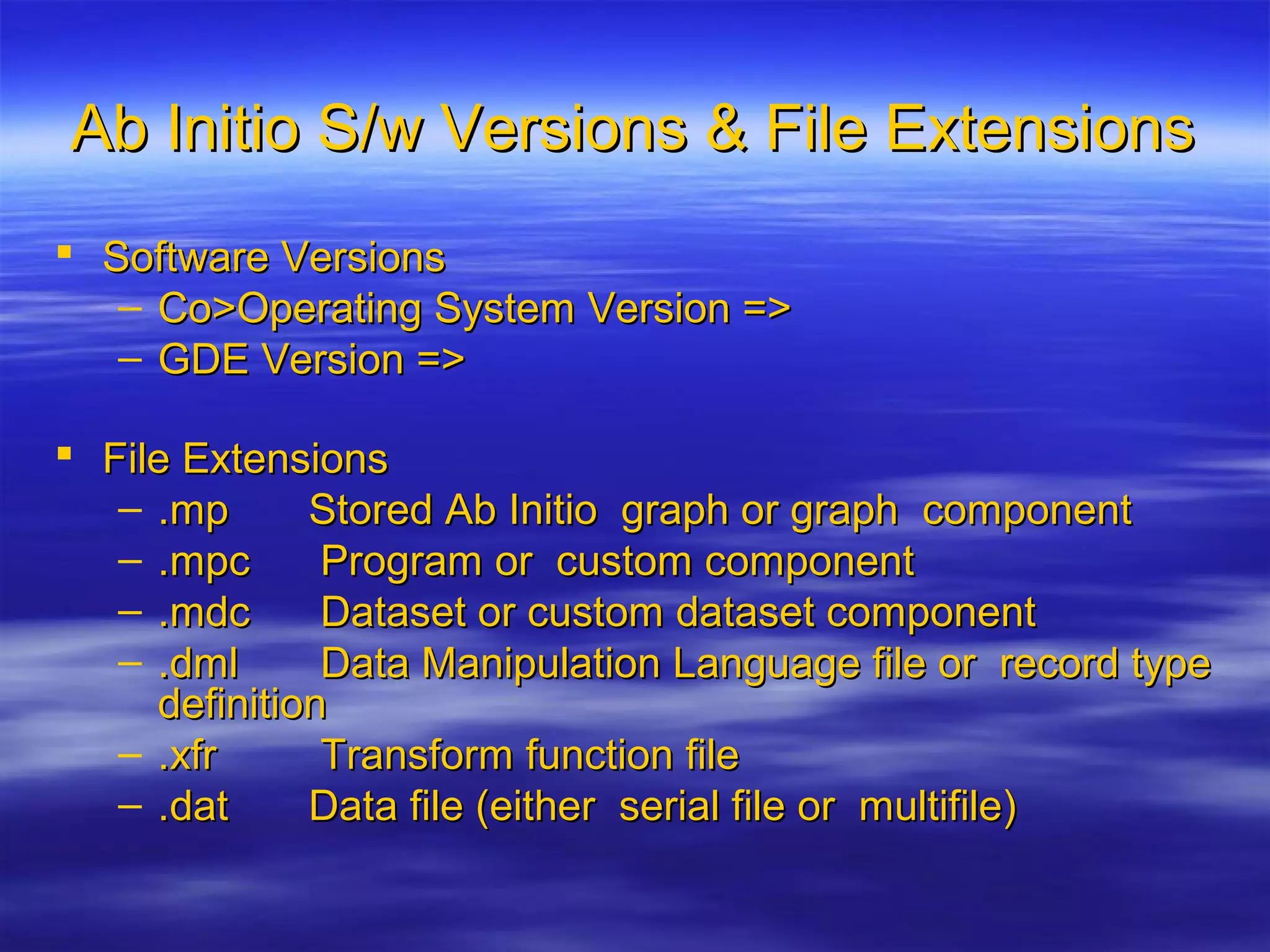 Ab initio training Ab-initio Architecture | PPT