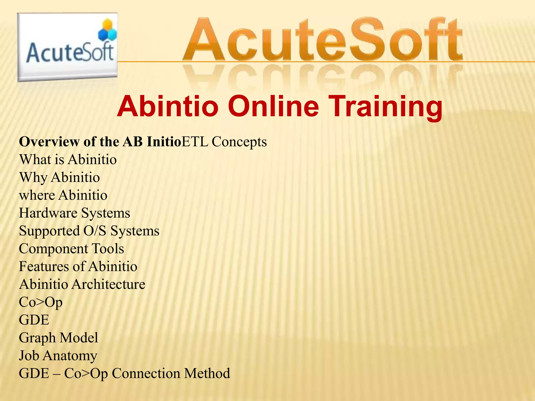 Abintio online training | PPT