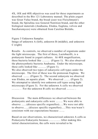 ABIO 121 Lab Report 3 Descriptive TitleC Nathan Hancock, .docx ...