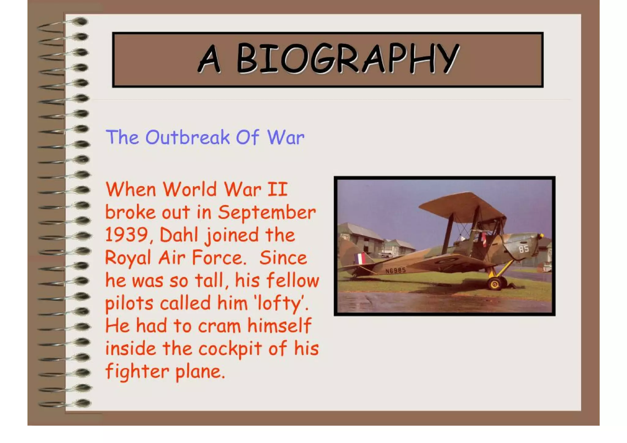 A BIOGRAPHY | PPT