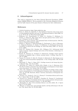 A biomechanical approach for dynamic hip joint analysis 20pp 2011 | PDF ...