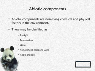 Abiotic factors1 | PPT