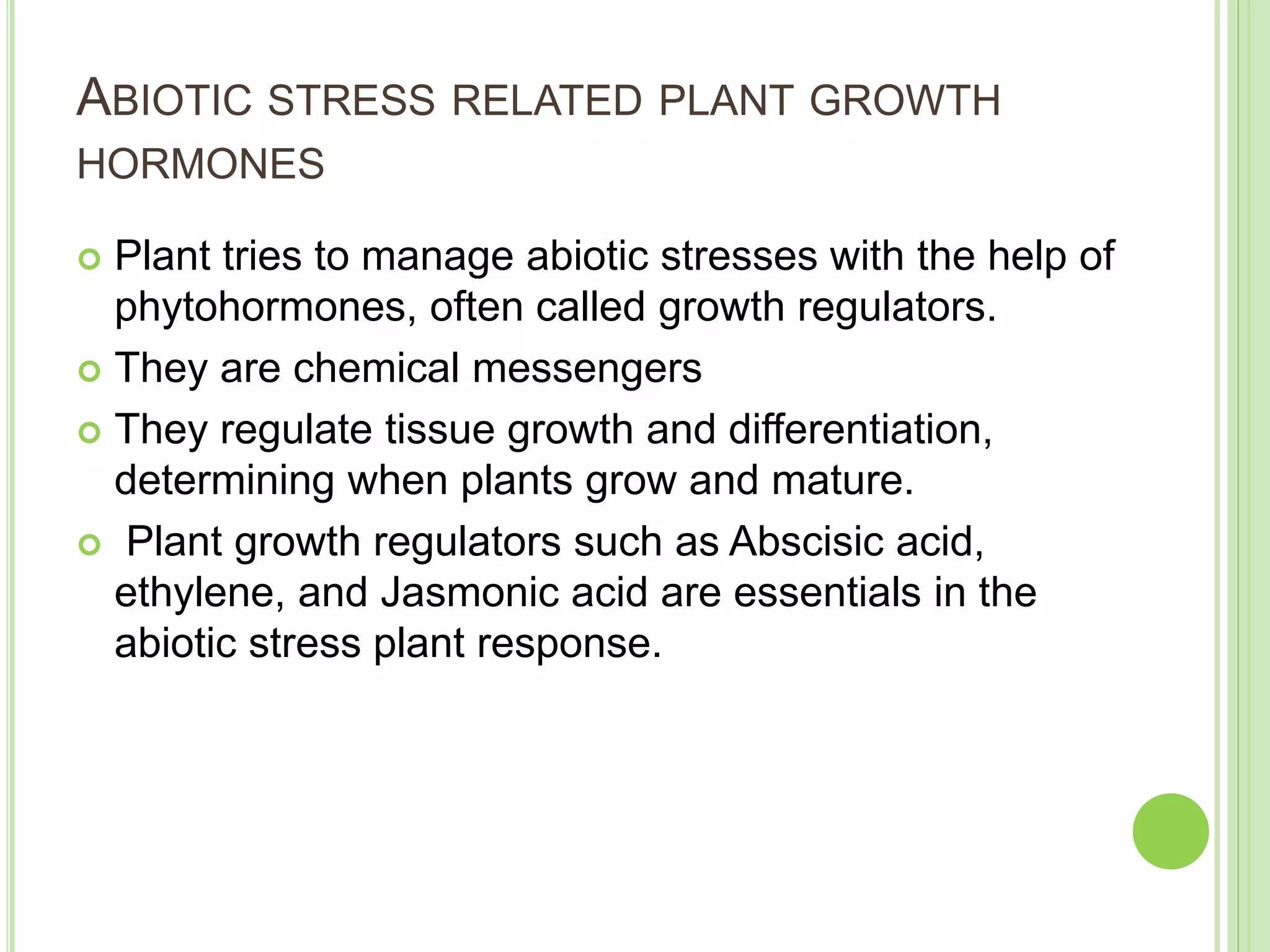Abiotic stress ppt sumeena (ssac) | PPT