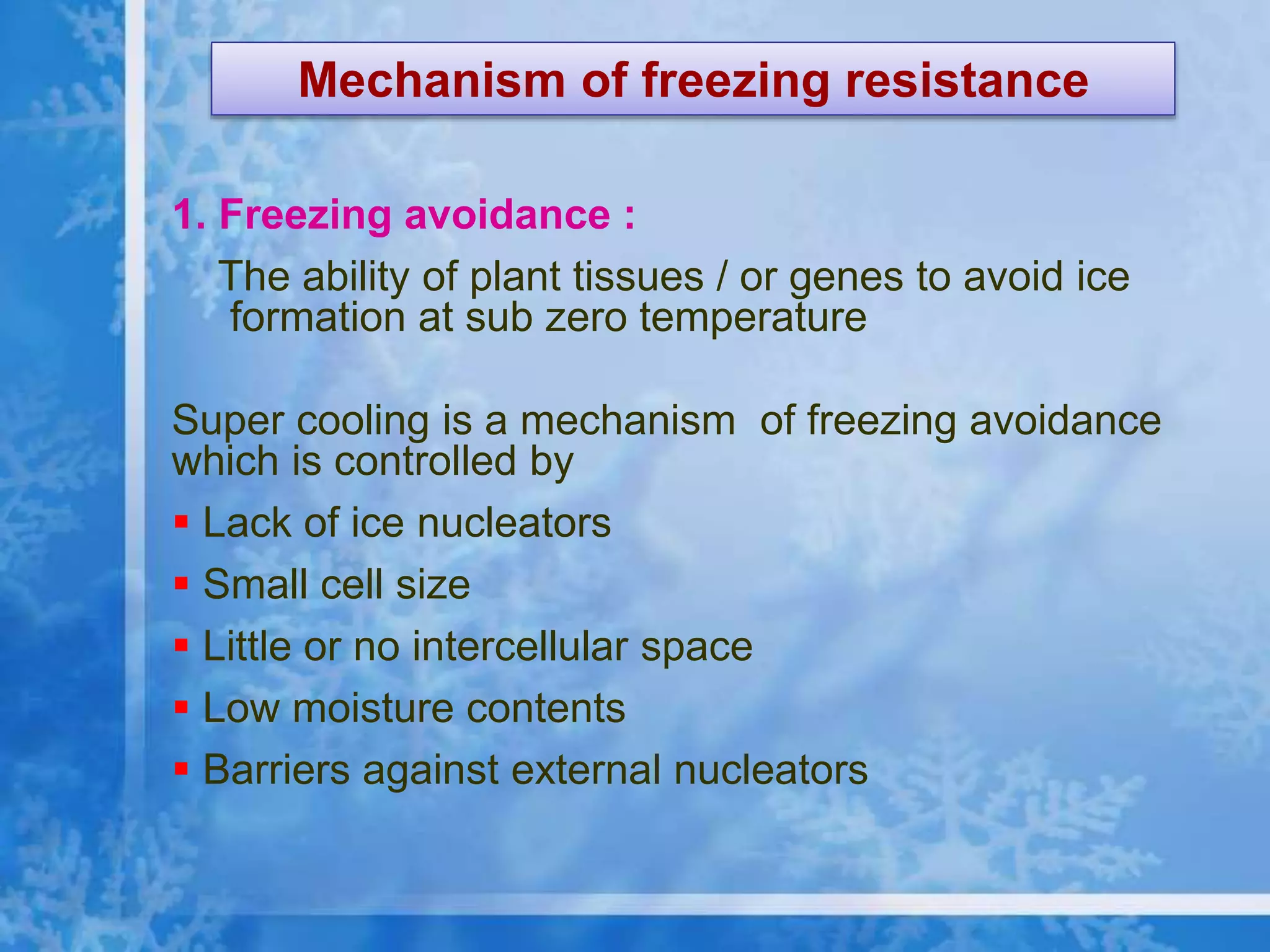 Abiotic stress resistance @ sid | PPTX