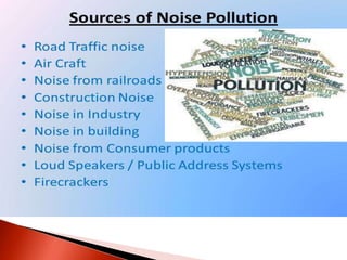 Sound Pollution | PPTX