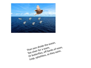 A bird came down the walk | PPTX