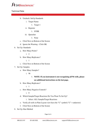 Abi step oneplus-setup | PDF | Chemistry | Science