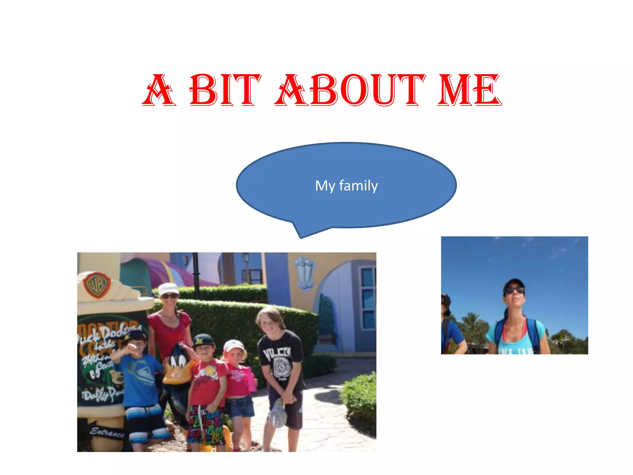 A bit about me | PPTX