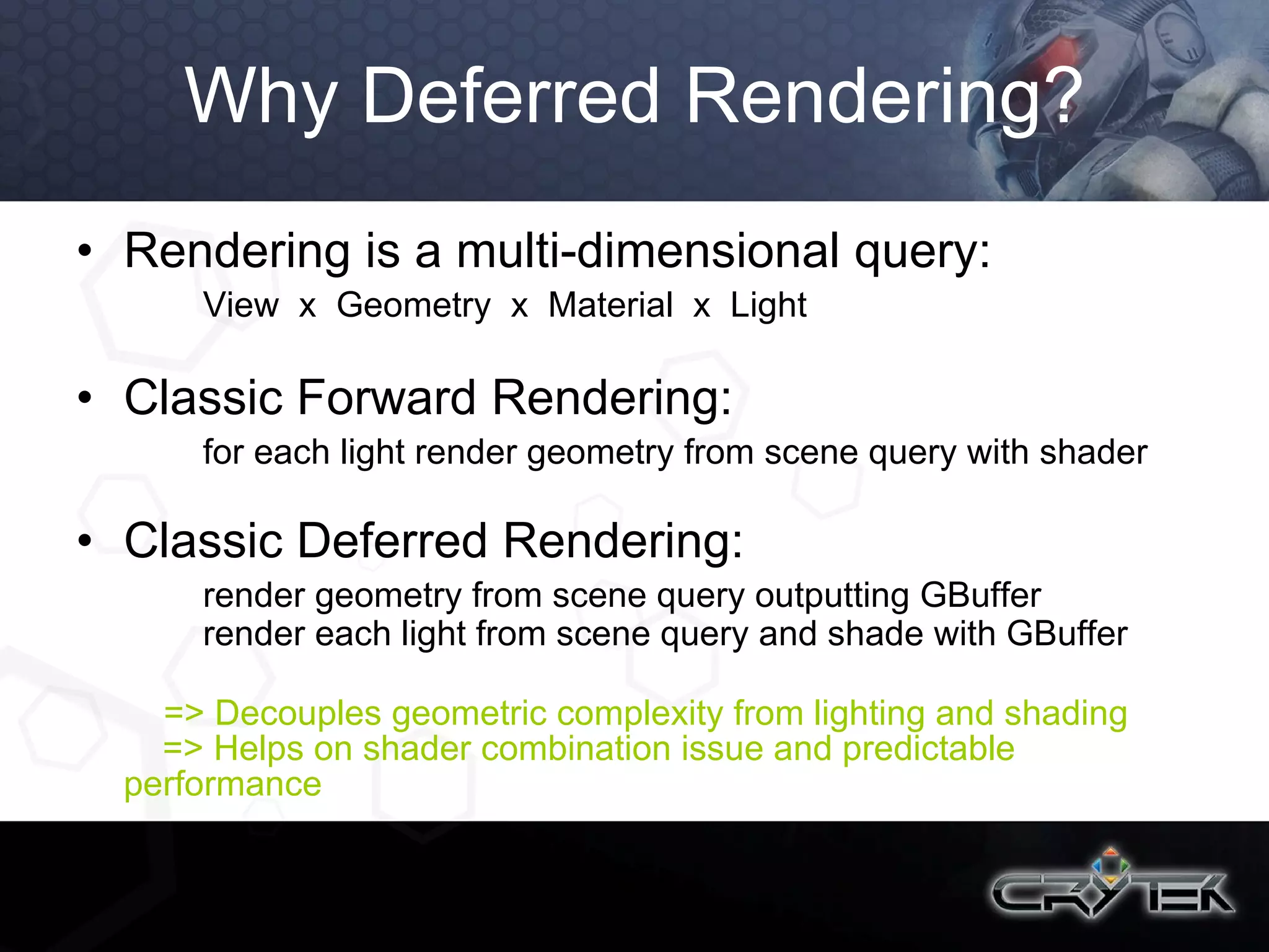 A Bit More Deferred Cry Engine3 | PPT