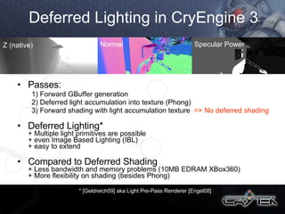 A Bit More Deferred Cry Engine3 | PPT