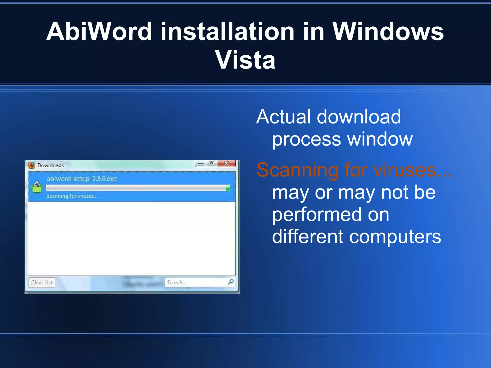 AbiWord Word Processor | ODP