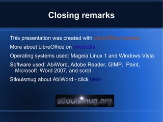 AbiWord Word Processor | PPT