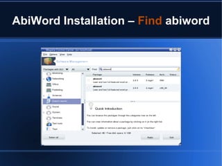 AbiWord Word Processor | ODP