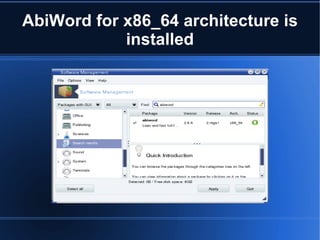 AbiWord Word Processor | ODP