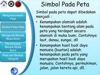 Bentuk dan pola muka bumi IPS SMP | PPTX