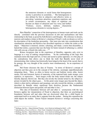 Abject Bodies Abject Art | PDF