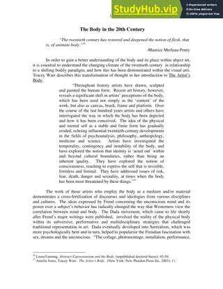 Abject Bodies Abject Art | PDF