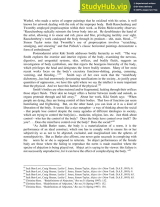 Abject Bodies Abject Art | PDF