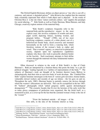 Abject Bodies Abject Art | PDF