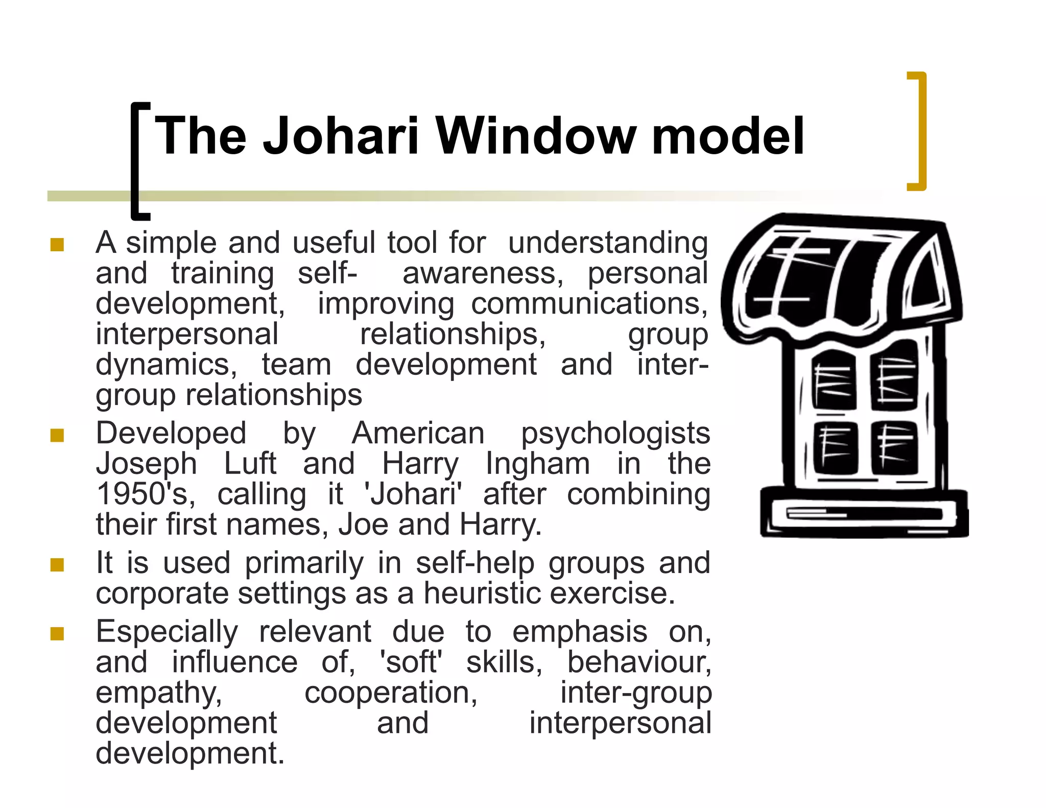 Johari Window | PPTX