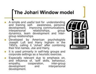 Johari Window | PPTX
