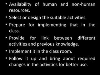 Activity Based Learning | PPT