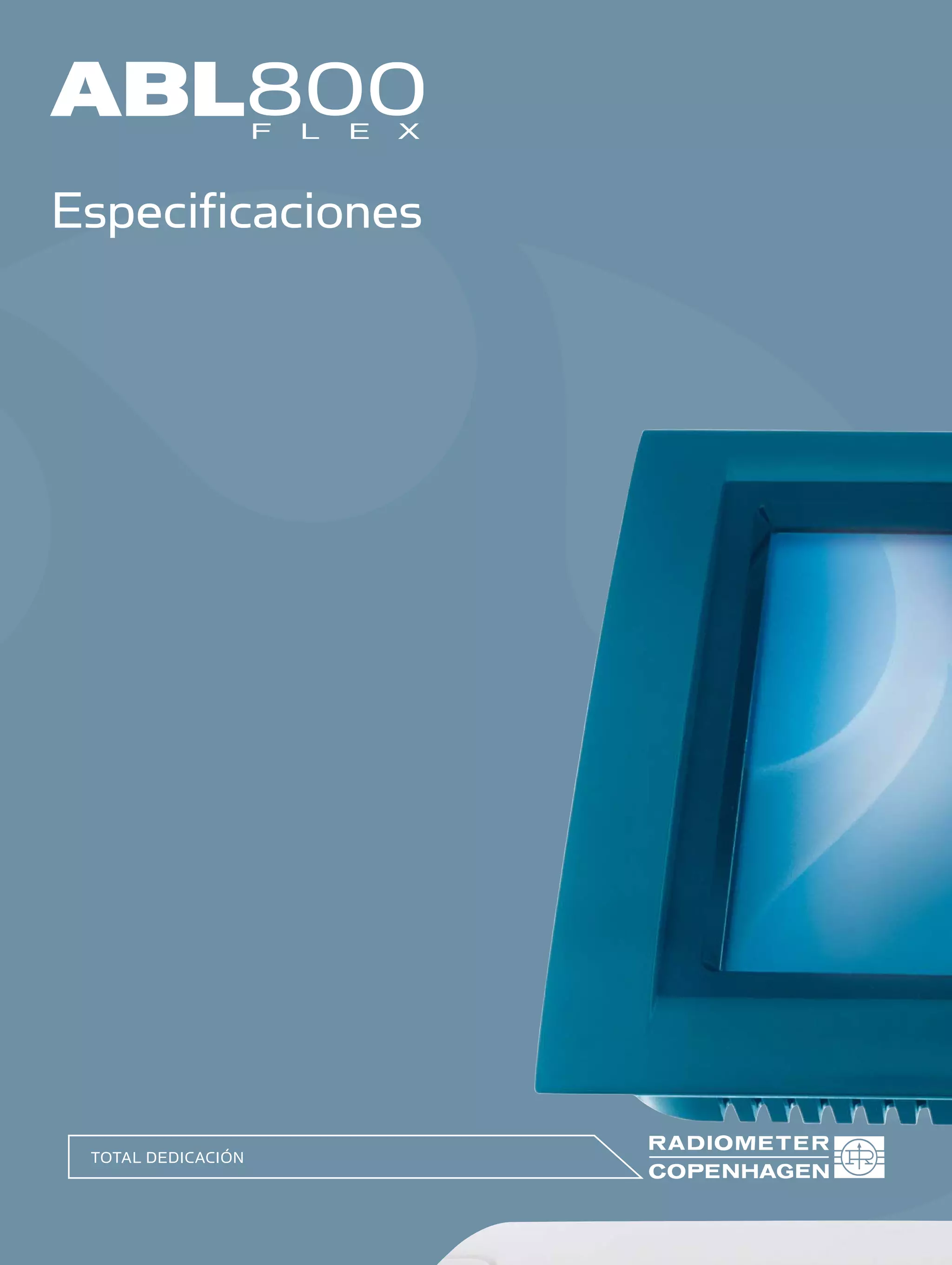 RADIOMETER ABL800 FLEX especificaciones | PDF | Blood Disorders ...