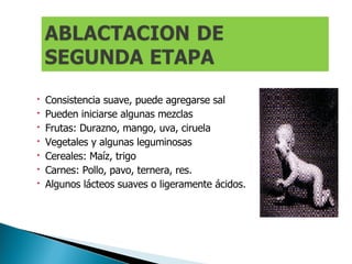 Ablactacion pediatrica | PPT