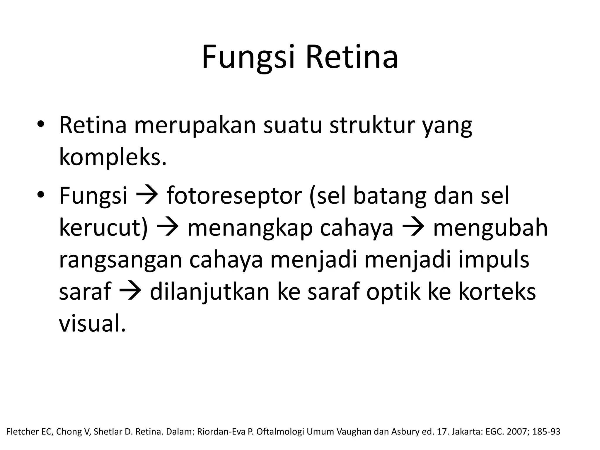 Ablasio retina | PPTX