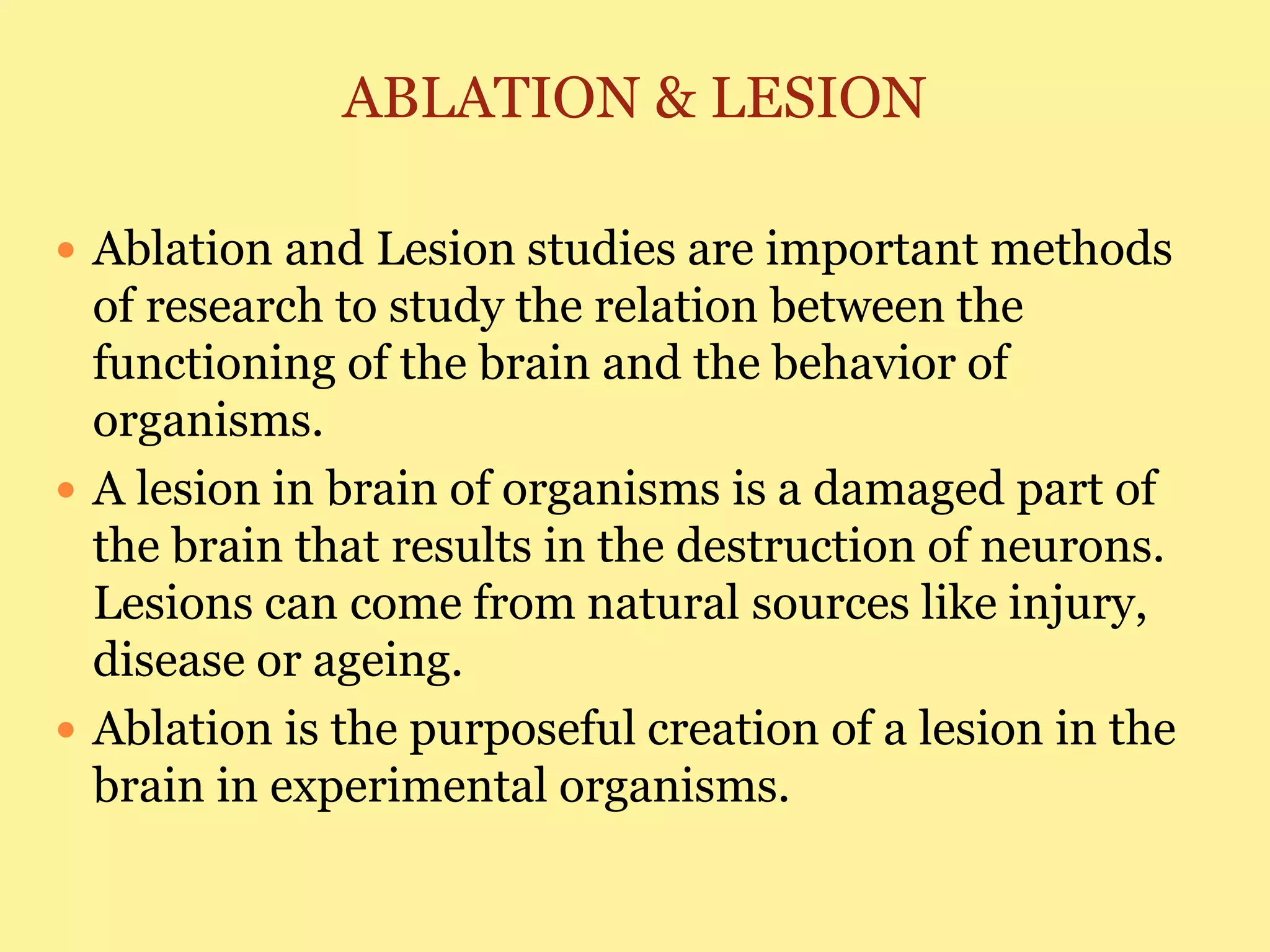 Ablation & lesion | PPTX