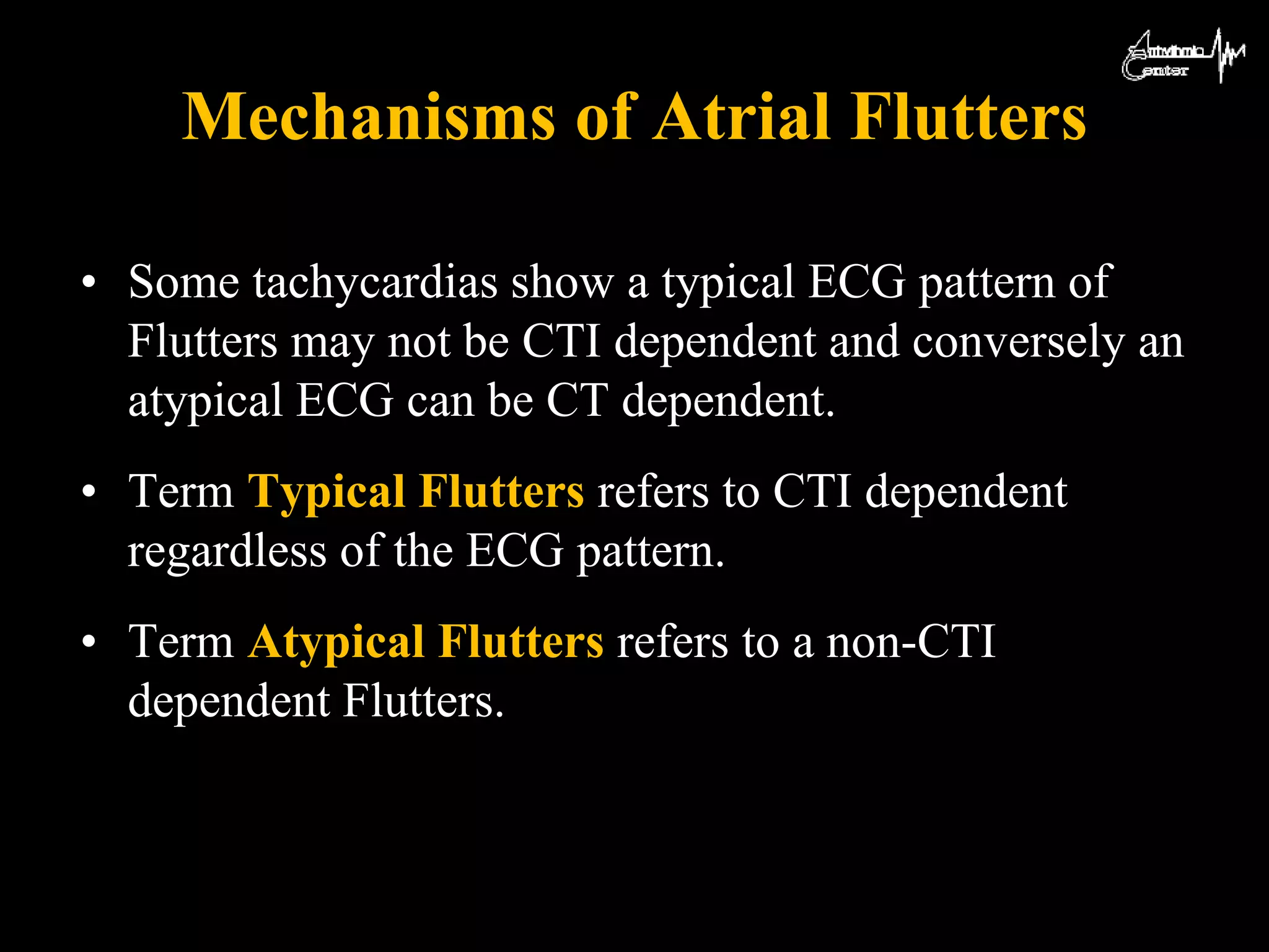 Ablation of atypical flutter | PPTX