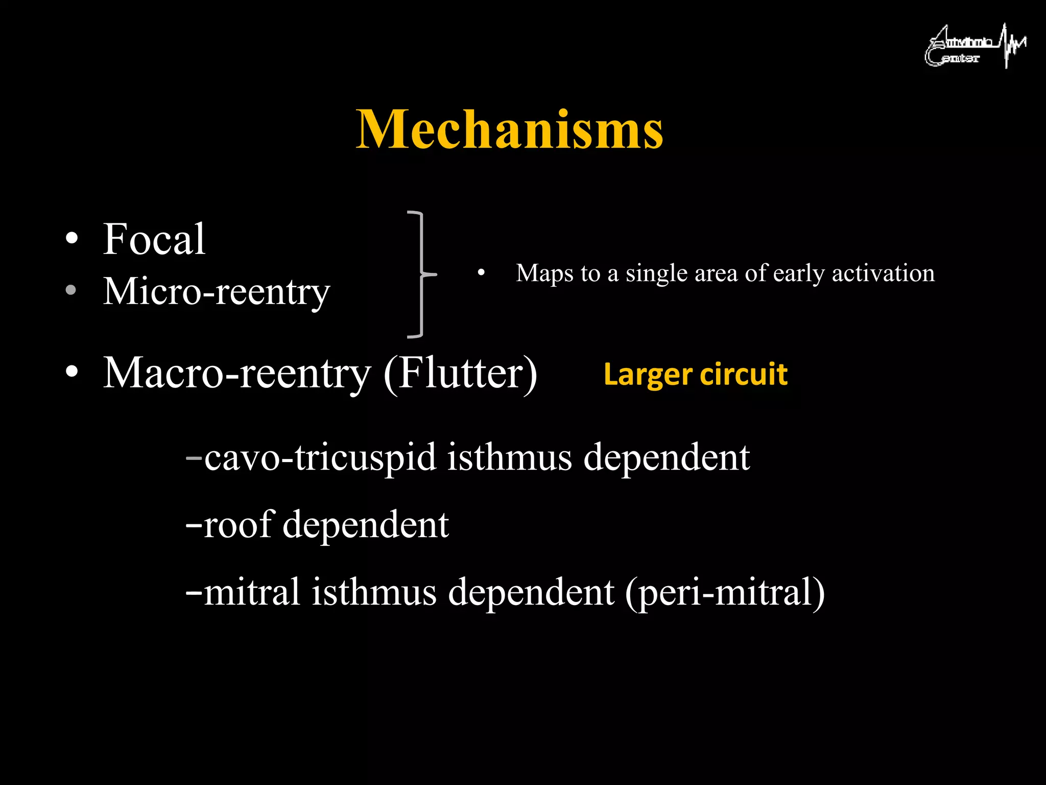Ablation of atypical flutter | PPTX
