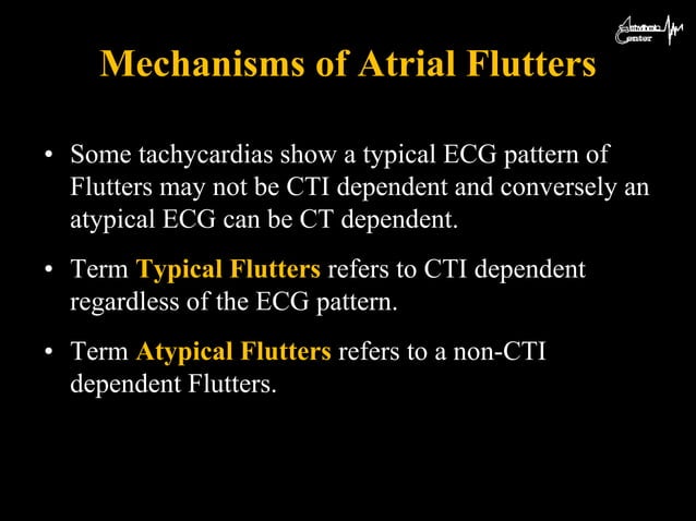 Ablation Of Atypical Flutter Pptx