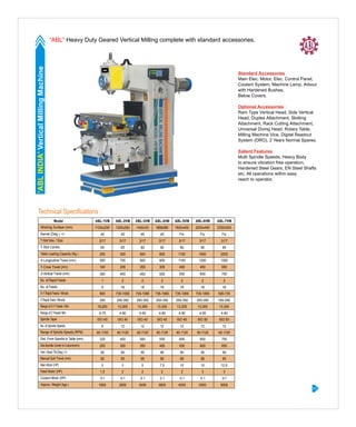 ABL Machine Tools-General Catalogue | PDF