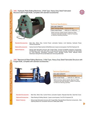 ABL Machine Tools-General Catalogue | PDF