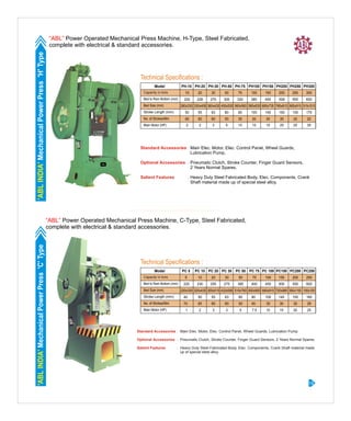 ABL Machine Tools-General Catalogue | PDF