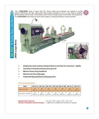ABL Machine Tools-General Catalogue | PDF