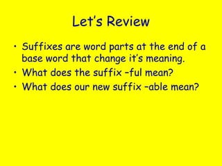 -able | PPT