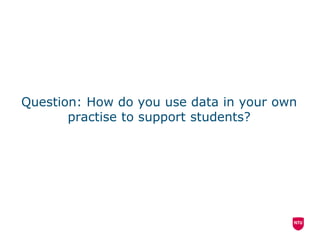 ABLE - the NTU Student Dashboard - University of Derby | PPT